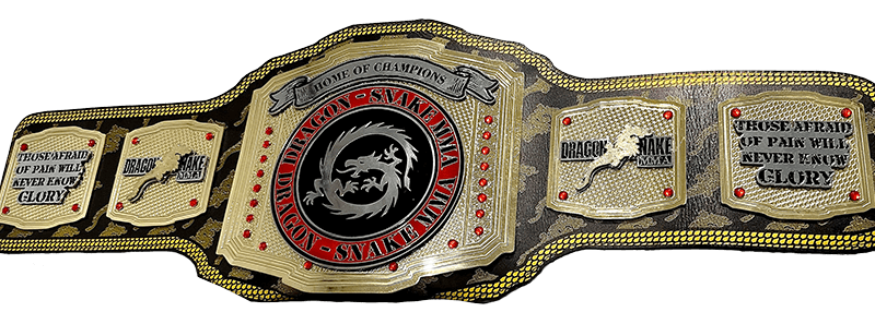 Dragon Snake MMA Printed Strap Award | ProAmBelts